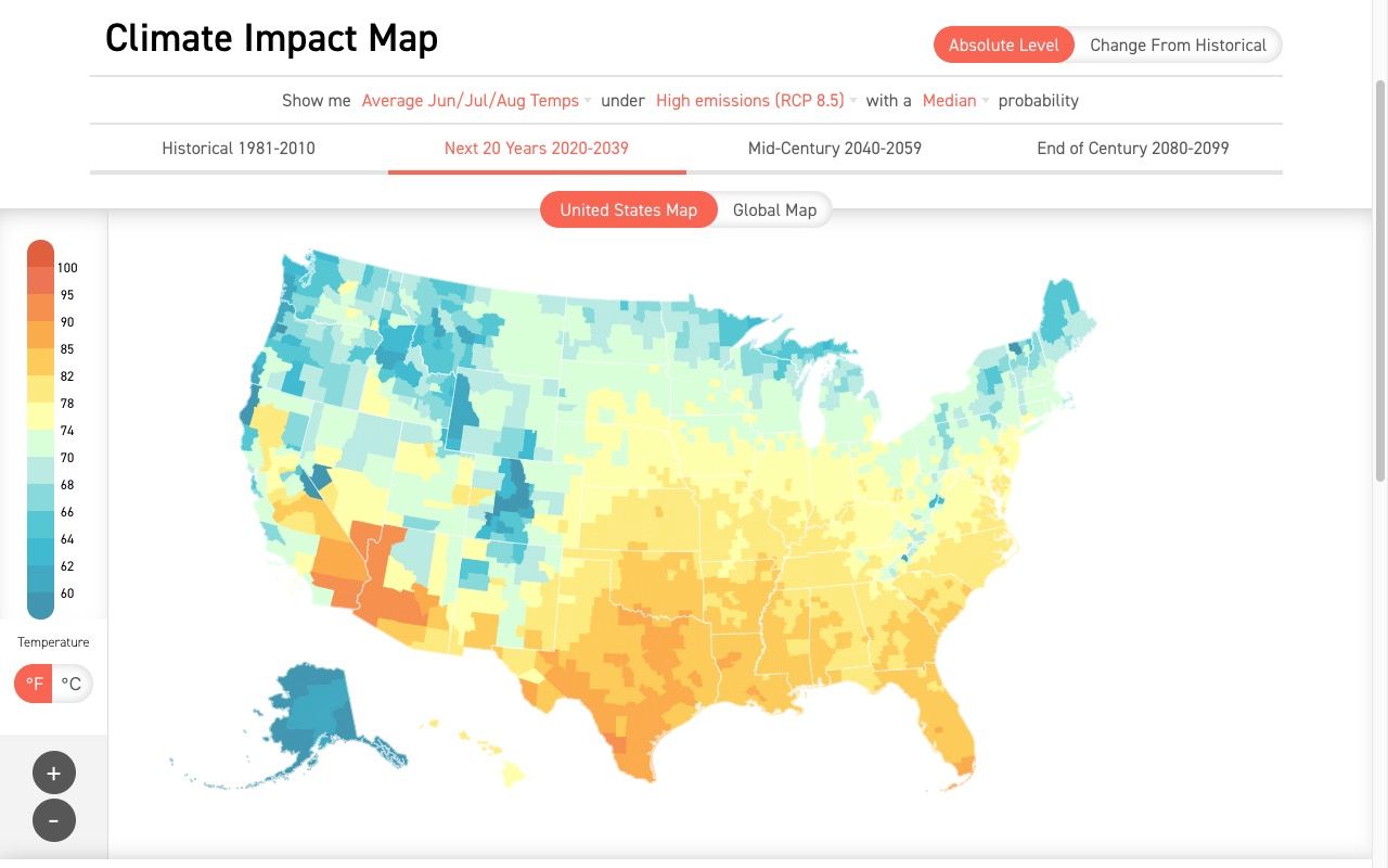 Uses for interactive maps